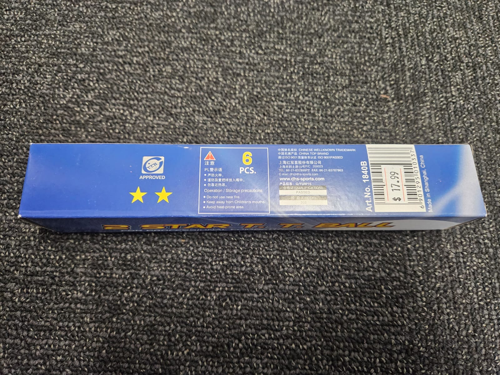 Buy 60x DHS 2 Star 40mm Table Tennis Balls AU Online in Sydney ...